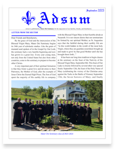 adsum-2023-09 – CMRI: Congregation of Mary Immaculate Queen